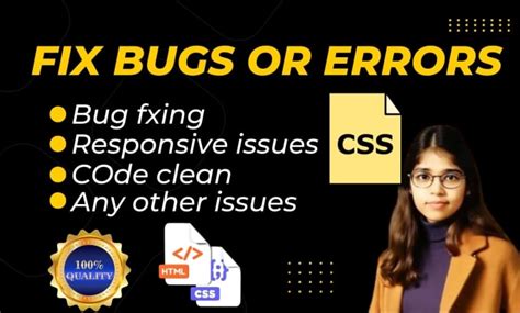fix html css bootstrap and responsive bug fixing by nadia shoukat fiverr