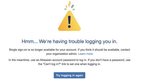 Saml Sso Login Error Related To Guard Licensing Or User Entitlement