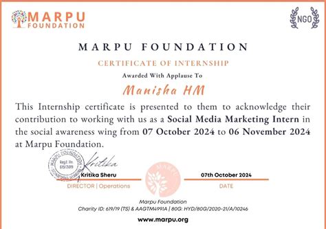 Manisha Halale On Linkedin Socialmediamarketing Internshipcomplete Learningjourney