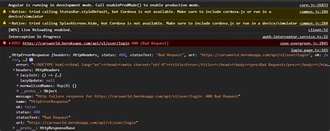 Typescript Cant Login Into Api With Angular Getting Error 400