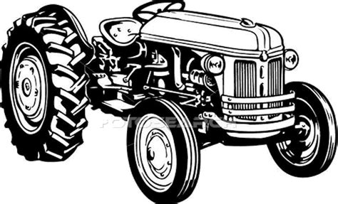 Old John Deere Tractor Clip Art Black And White John Deere Tractor