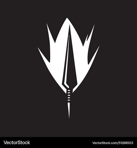 Dart High Quality Logo Ideal For T Shirt Vector Image