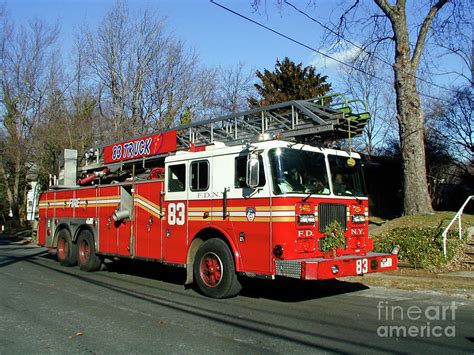 Fdny Ladder 83 Photograph By Steven Spak Fine Art America