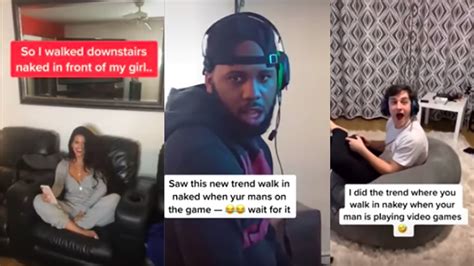 Viral Naked Challenge Shows Distracted People Getting Surprised By Nudity IHeart