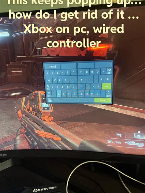 onscreen keyboard keeps popping up… help r xbox