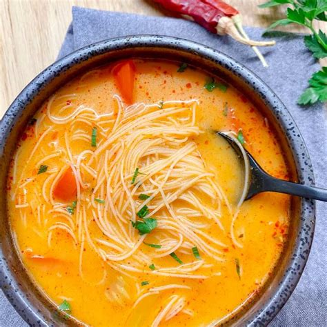 Thai Coconut Curry Soup Fed By Sab