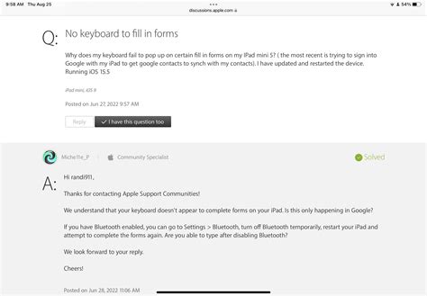 Ipad Keyboard Issues In Some Apps Apple Community