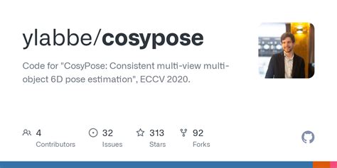 Github Ylabbe Cosypose Code For Cosypose Consistent Multi View Multi Object D Pose