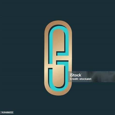 문자 G 로고 기하학적 문자 표시 엠블럼 서명 아이콘입니다 0명에 대한 스톡 벡터 아트 및 기타 이미지 0명 금속의 기업