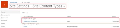 How To Create And Use Content Type Hub In Sharepoint Online Spguides