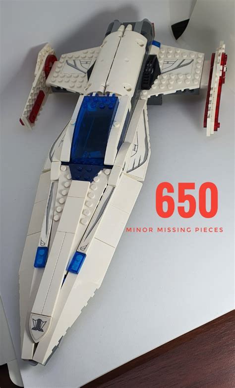 Lego Jla Javelin Custom Model By Baron Sat The Finished