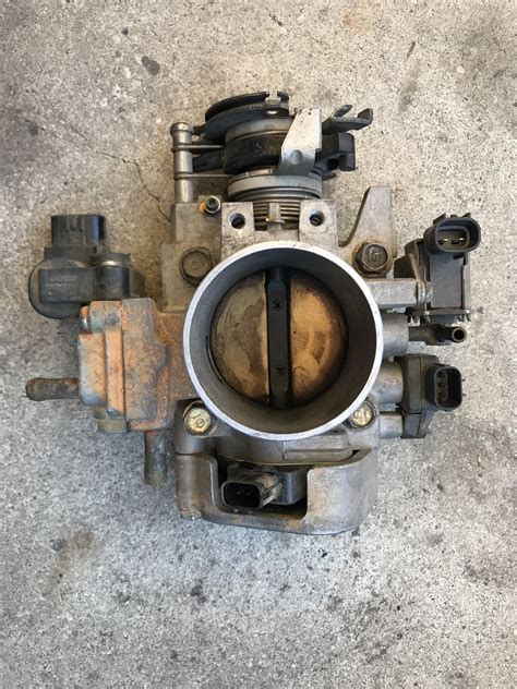 02 04 Honda Cr V Crv 2 4l K24 K Series Throttle Body Valve Housing Iac