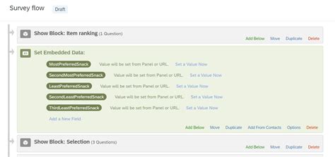 inserting piped text from rank order question xm community