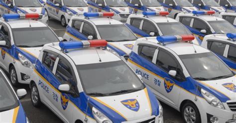 사진 당당한 마티즈 크리에이티브 순찰차 위용