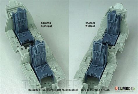 F 15ek Strike Eagle Aces Ii Seat Set Wool Pad
