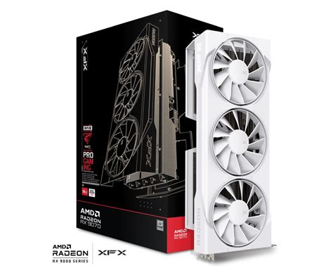 XFX Swift RX 9070 16GB GDDR6 Tripple Fan White New In 10 Months Warranty AMD House PC Gaming
