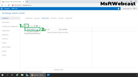 How To Create Resource Mailboxes In Exchange 2019