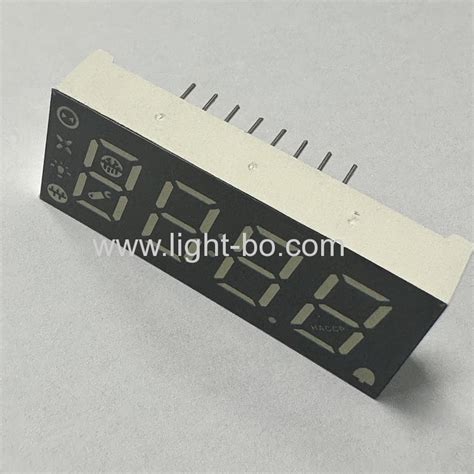 Multicolour 4 Digit 7 Segment Led Display Common Anode For Refrigerator Controller Manufacturers
