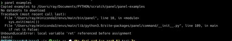 panel examples gives unboundlocalerror · issue 2882 · holoviz panel