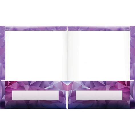 6 Pocket Color Coded Folders 12 Folders