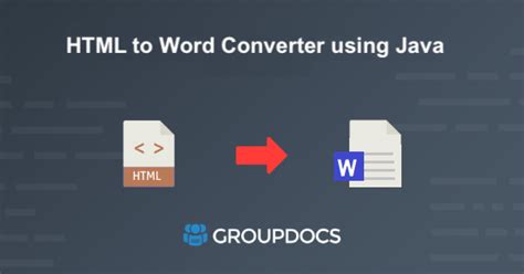 Online Html To Word Document Convert Html To Doc Online
