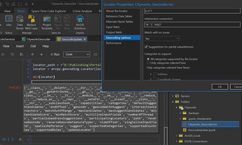 Create Locator Additional Options When Creating Page 2 Esri Community