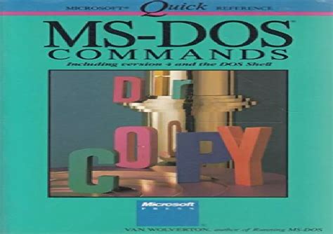 Ppt Download Ms Dos Commands Including Version 4 And The Dos Shell