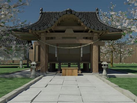 Hakurei Shrine By Blackmorass On Deviantart