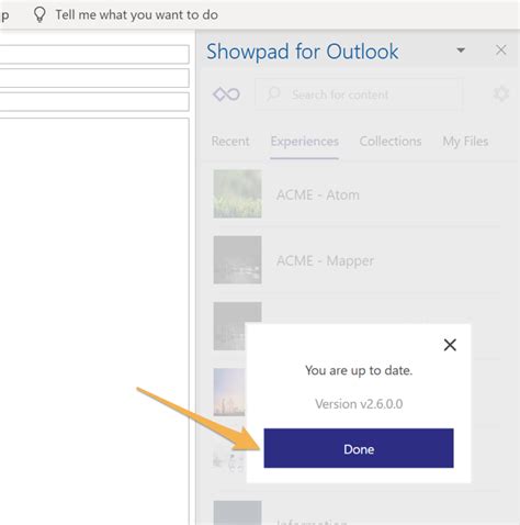 Install And Connect Showpad For Outlook Legacy Showpad Help Center