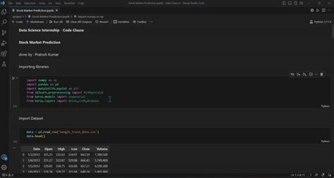 Pratosh Kumar On Linkedin Codeclauseinternship Datascience