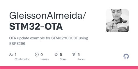 GitHub GleissonAlmeida STM32 OTA OTA Update Example For STM32f103C8T