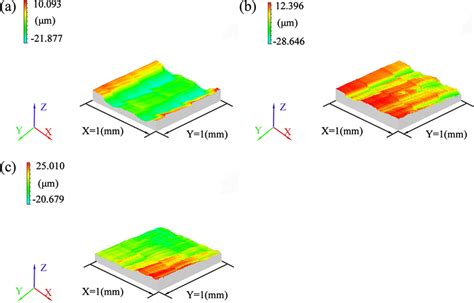 Three Dimensional Profile Morphology Of Worn Surface Of The Composite Download Scientific