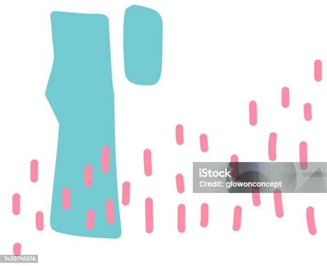 재미있는 장난기 넘치는 다채로운 그래픽 요소 핸드 페인팅 낙서 자유형 모양 파스텔 일러스트 레이 션 배경 0명에 대한 스톡 벡터 아트 및 기타 이미지 Istock