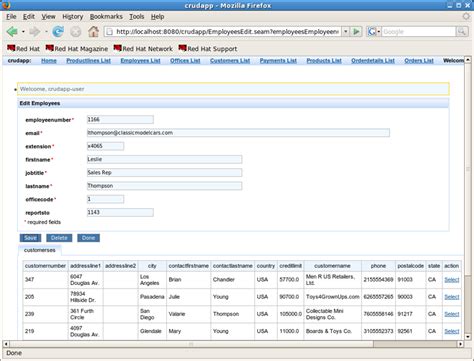 Chapter 9 The CRUD Application Walkthrough