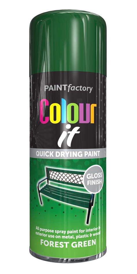 All Purpose Forest Green 400ml Professional Gloss Finish Spray Wood