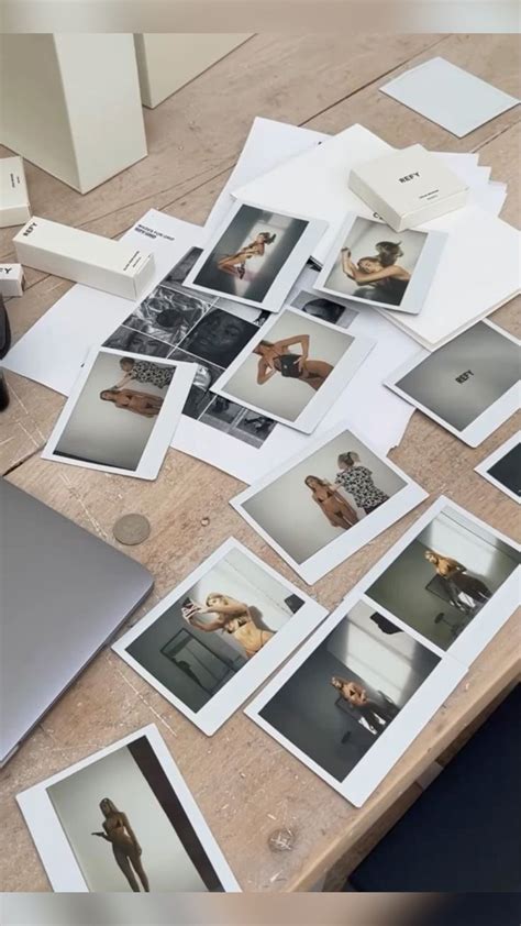 Polaroids Aesthetic Model Model Industry Fashion Industry