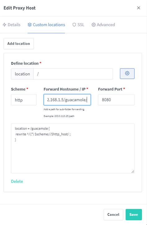 How Can Need It Configurate Npm For Guacamole Apache · Nginxproxymanager Nginx Proxy Manager