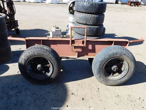 West Auctions Auction Trailers Machinery Construction Tools And Supplies Item Building Dolly