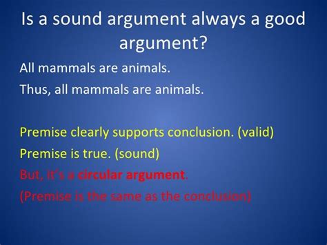 What Is A Sound Deductive Argument