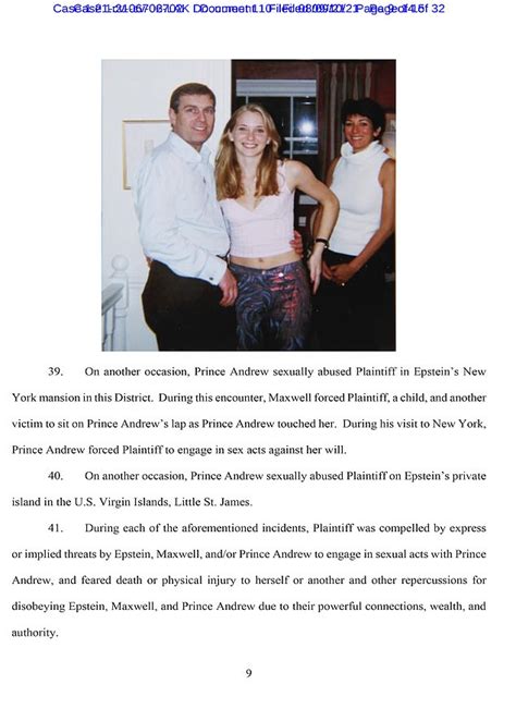 Prince Andrew Is Served Notice Of Sexual Assault Suit Brought By