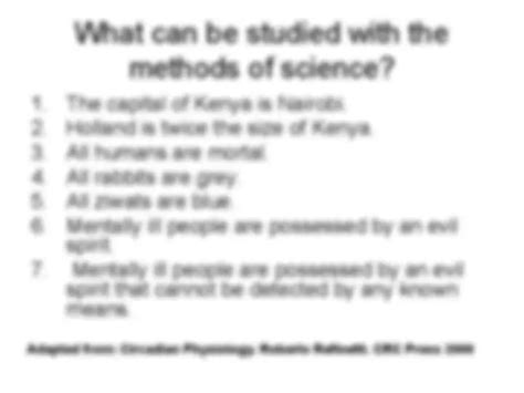 Experimental Design And Data Analysis Slides Experimental Design