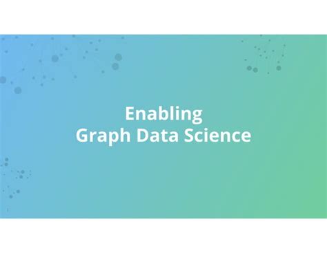 Neo4j Graph Data Science Training Introduction1and2 Ppt Free