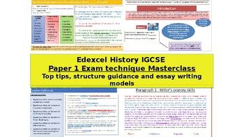 IGCSE History Edexcel Paper 1 Exam Technique Masterclass By Top Historian