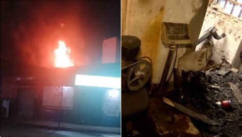 Incendio Dejó Una Persona Herida Y Daños En Dos Locales De La Bayadera