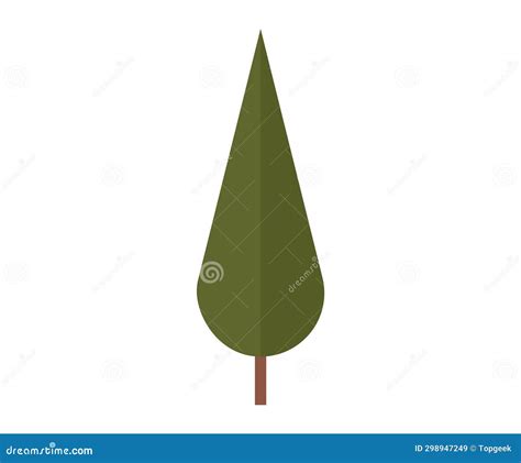 Tree Seasonal Changes Influence Behavior And Growth Trees And Other Flora Stock Illustration