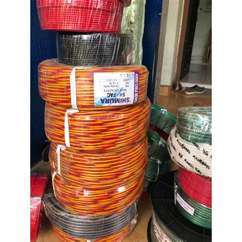 Jual Kabel Hyo Shimura 2x0 75 Shopee Indonesia
