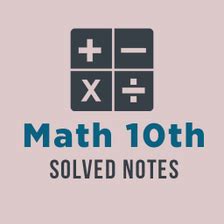 Android 용 th class math exercise solved book APK 다운로드