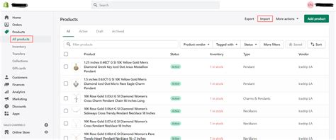 How To Import Products In Bulk Using Csv Feed File On Shopify Store