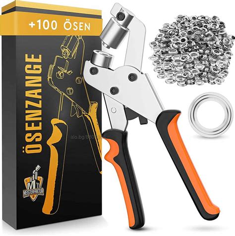 професионални клещи за капси със 100 бр капси два модела 10 мм и 6 мм Германия Инстру