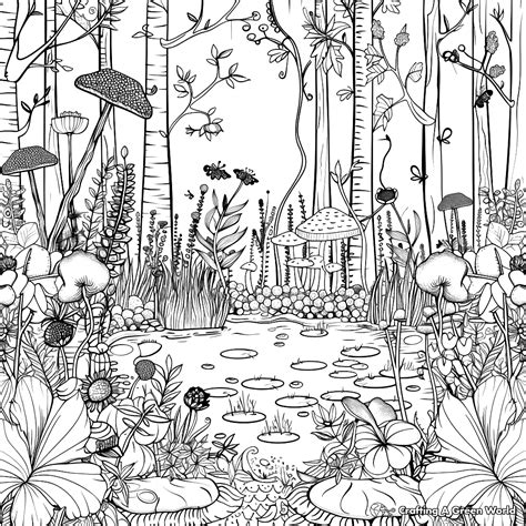 Ecosystem Coloring Pages Tundra Coloring Pages Best Coloring Pages